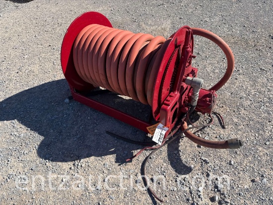 HOSEREEL W/ ELECTRIC REWIND & 1" RED LINE | Industrial Machinery ...