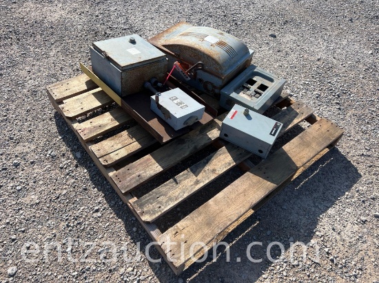 PALLET OF MISC. ELECTRICAL CONTROL PANELS | Industrial Machinery ...