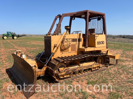 CASE 850D DOZER, ROPS, 6 CYL. CUMMINS ENG., | Online Auctions | Proxibid