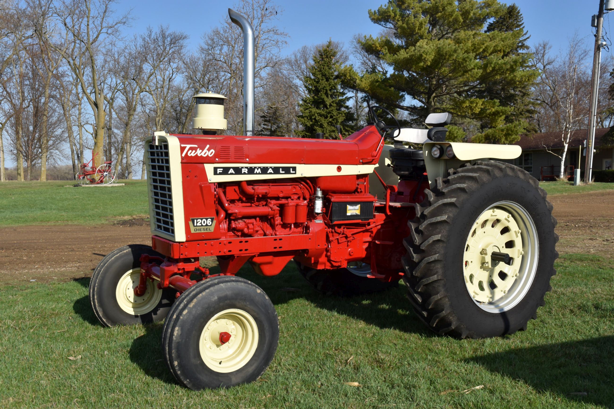 Farmall 1206 Turbo, Restored, New Tires, SN: | Proxibid