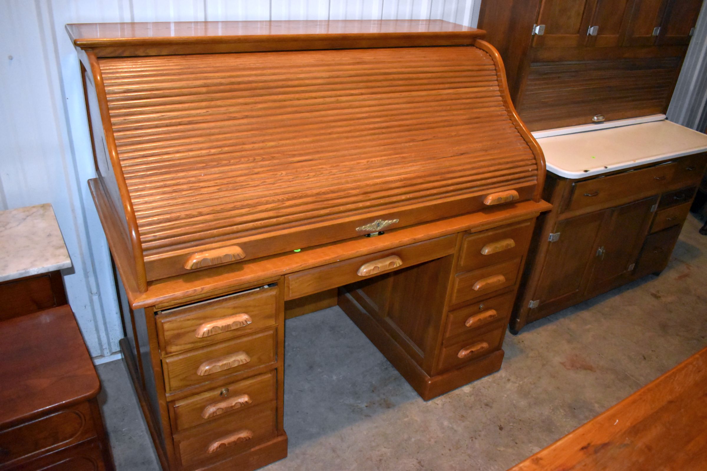 Ashley Roll Top Desk