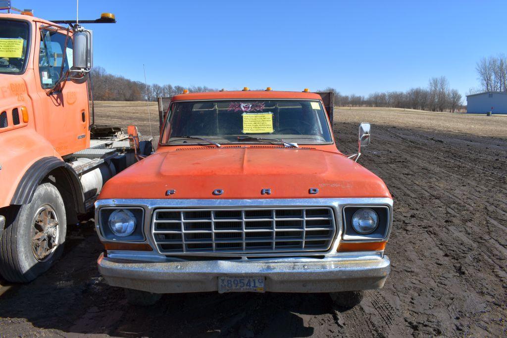 1978 Ford F 350 Dump Truck SOLD 1978 Ford F 700 Lot No. 3262 Other