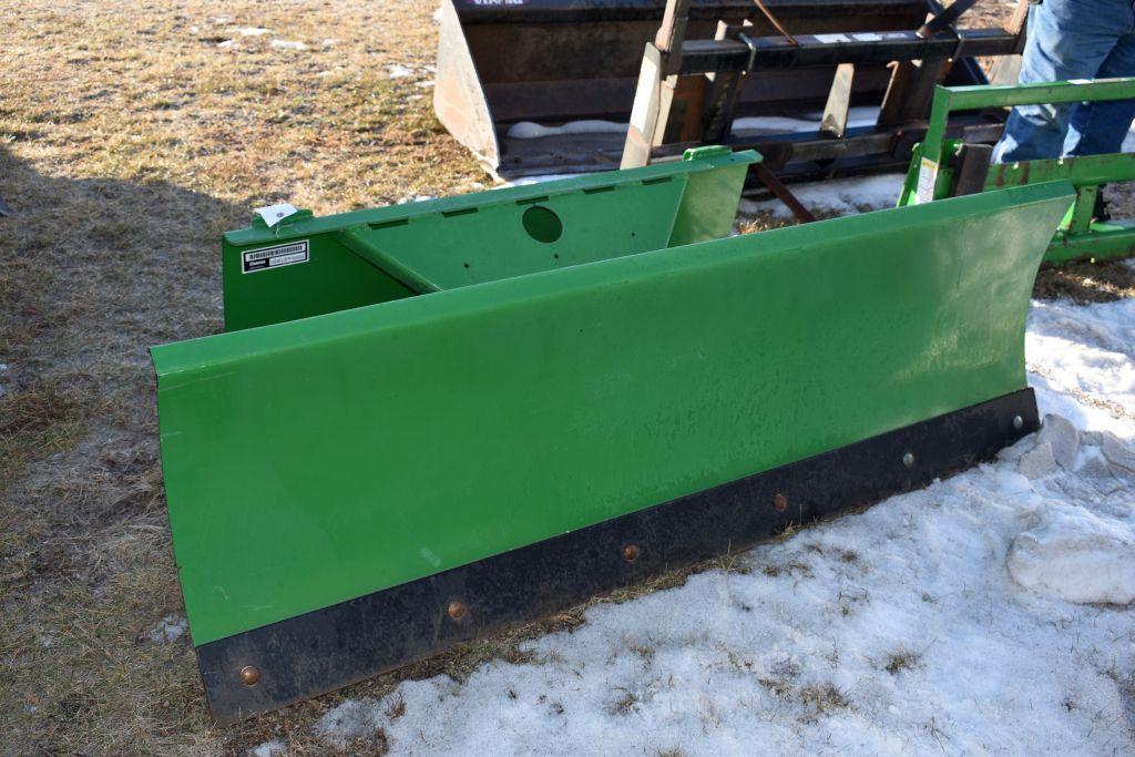 John Deere Angle Snow Blade, Frontier 6' Blade, | Proxibid