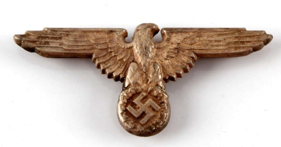 GERMAN WWII WAFFEN SS OFFICERS VISOR CAP EAGLE | Guns & Military ...