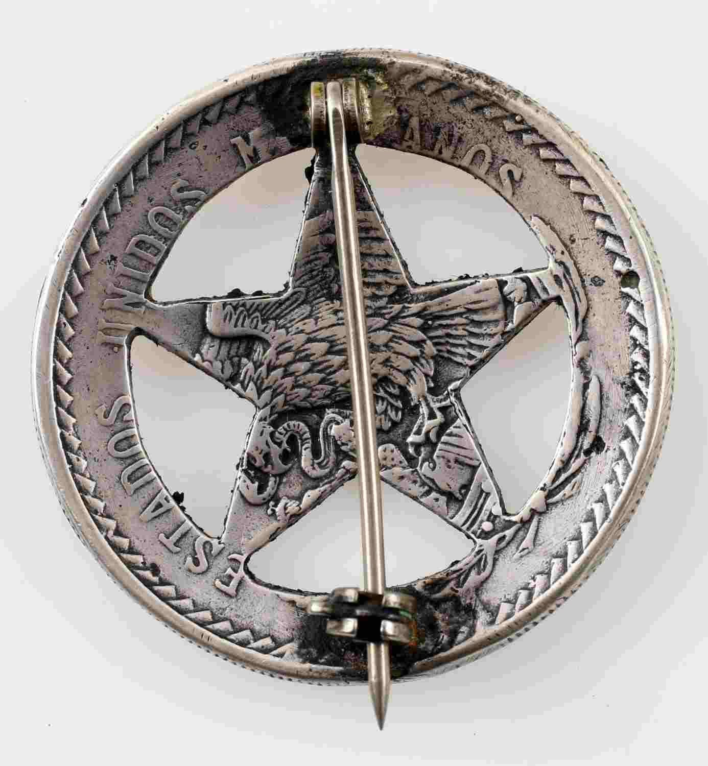 Toy Texas Ranger Badge