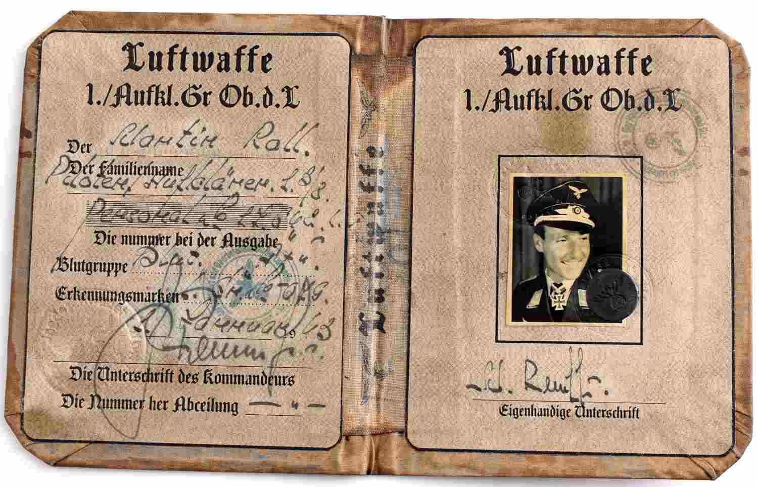 Wwii Enlisted Id Card