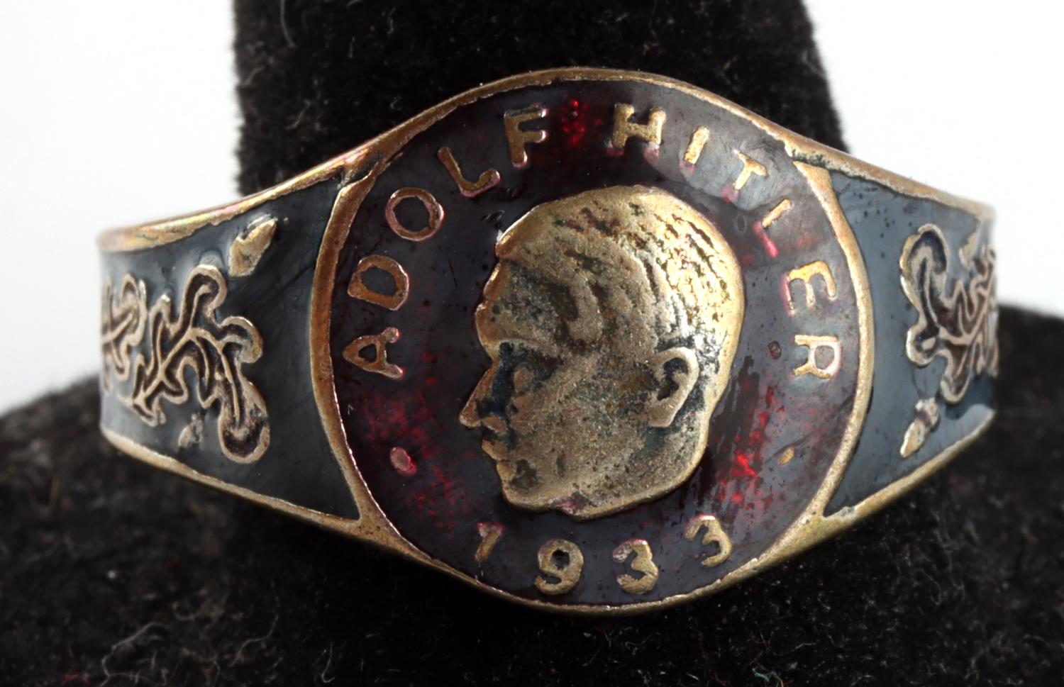 WWII GERMAN THIRD REICH ADOLF HITLER 1933 RING | Proxibid