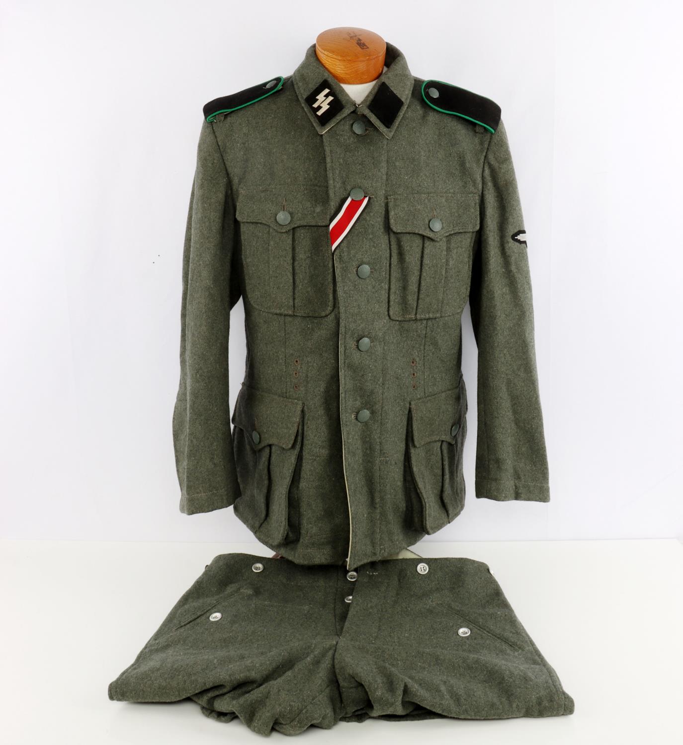 Waffen Ss M40 Tunic Das Reich Uniform Reich Relics Militaria German