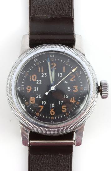 VINTAGE WALTHAM US MILITARY A-17 PILOT HACK WATCH | Guns & Military ...