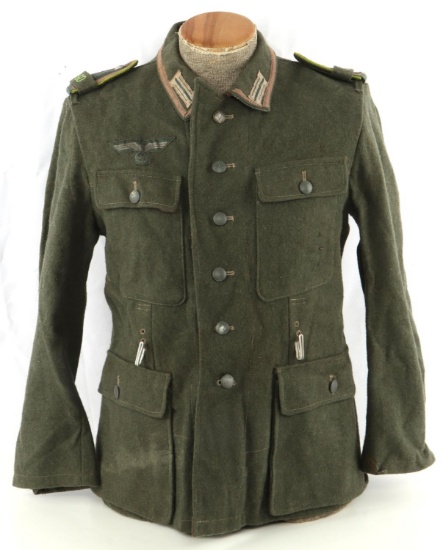 WWII GERMAN REICH HEER OFFICER'S ARTILLERY TUNIC | Guns & Military ...