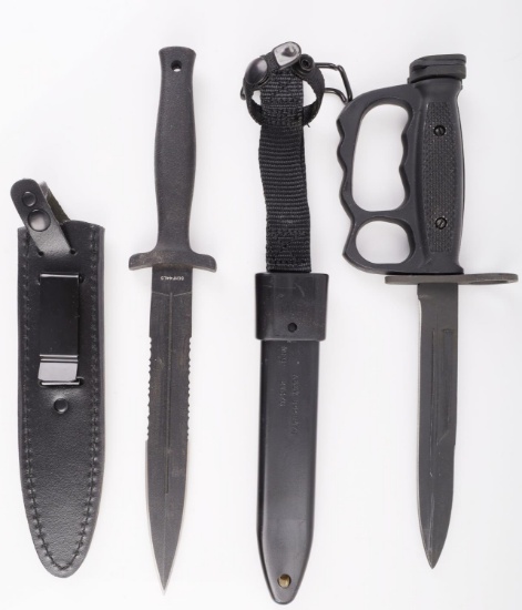 M7 KNUCKLE DUSTER KNIFE IN M10 SCABBARD | Guns & Military Artifacts ...