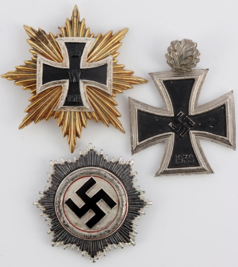 WWI GERMAN EMPIRE GRAND CROSS & LARGE MEDALS | Guns & Military ...