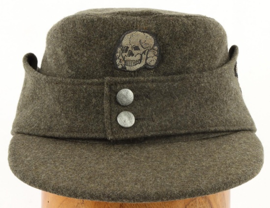 WWII GERMAN THIRD REICH SS M43 FIELD CAP | Guns & Military Artifacts ...
