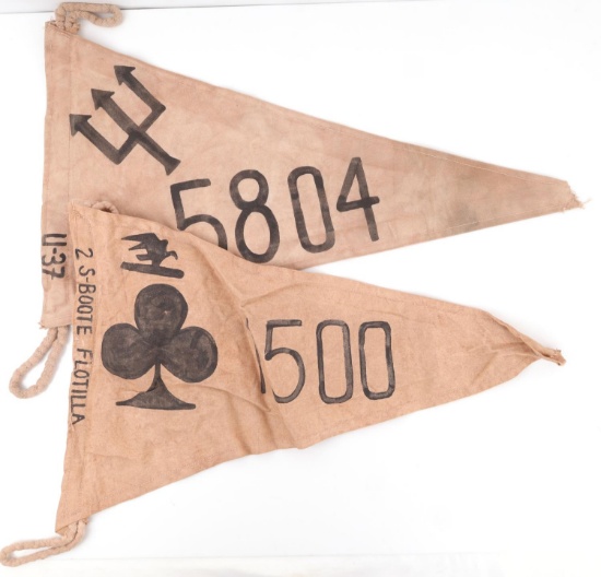 WWII GERMAN REICH KRIEGSMARINE U-BOAT PENNANT | Guns & Military ...