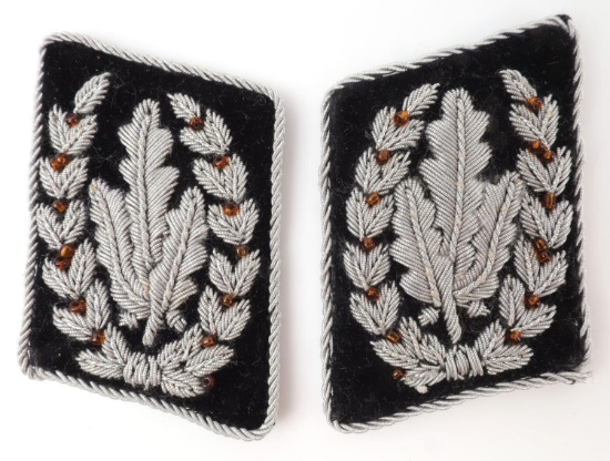 WWII GERMAN REICHSFUHRER WAFFEN SS COLLAR TABS | Guns & Military ...