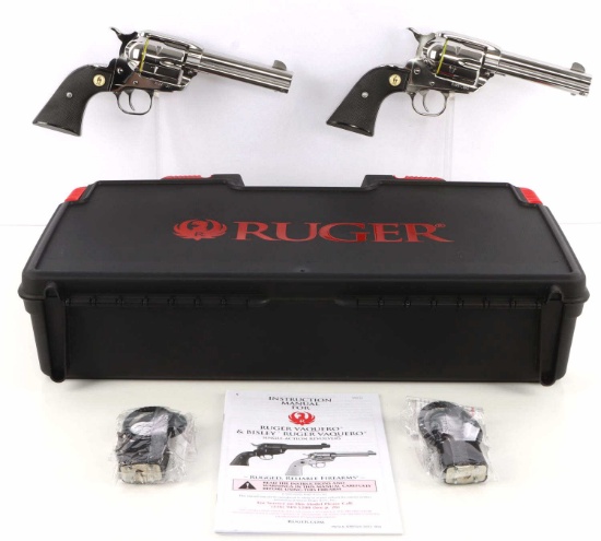 RUGER SASS NEW VAQUERO 357 MAG REVOLVER SET OF 2 | Guns & Military ...