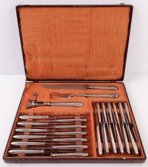 WWII GERMAN THIRD REICH CHEST OF HITLER SILVERWARE | Guns & Military ...