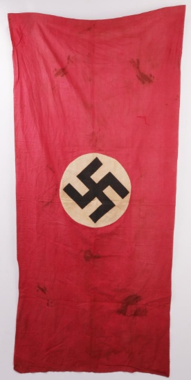 WWII GERMAN THIRD REICH ORIGINAL NSDAP FLAG | Guns & Military Artifacts ...