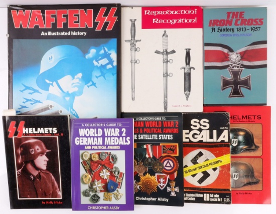 WWII GERMAN BOOKS WAFFEN SS MEDALS UNIFORMS | Guns & Military Artifacts ...