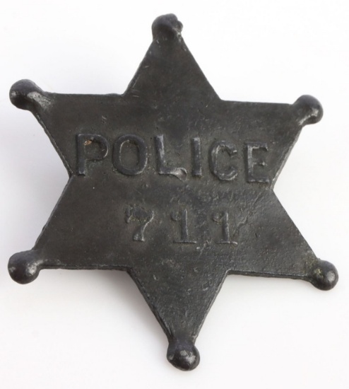 RARE ANTIQUE 19TH CENTURY OLD WEST POLICE BADGE | Art, Antiques ...