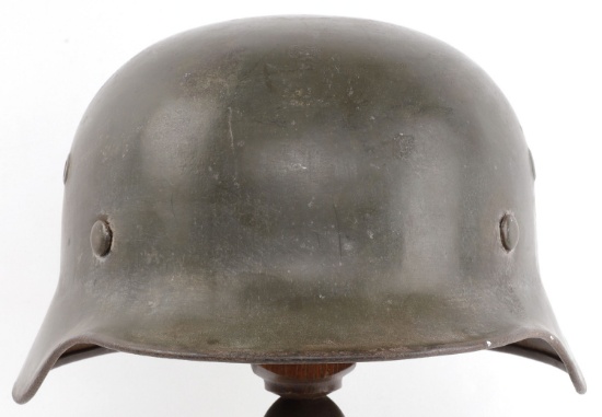 WWII GERMAN REICH M40 HELMET WITH WHITE WASH | Guns & Military ...