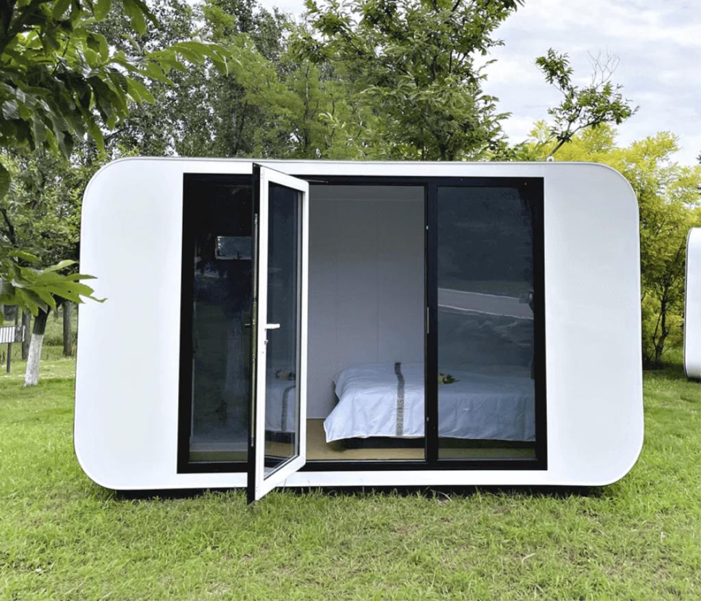 New Chery Industrial 13ft Prefab Cube Tiny Home | Proxibid