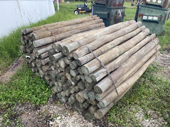 (2) BUNDLES OF FENCE POSTS | Online Auctions | Proxibid