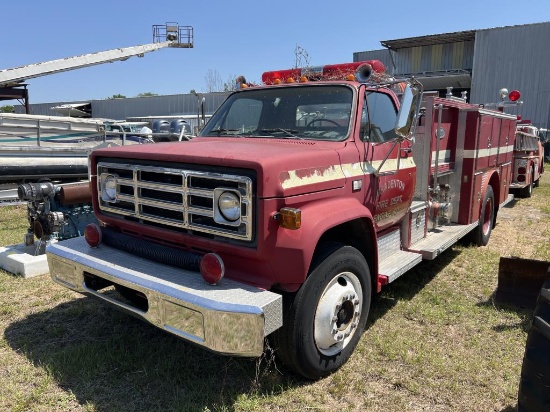 Roar Of The Past Uncovering The Legend Of The 70 Chevy Fire Truck
