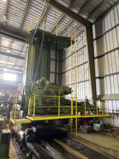 Asquith 8 Inch Boring Mill Floor Machine | Online Auctions | Proxibid