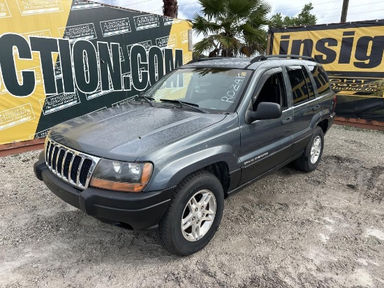 2002 Jeep Grand Cherokee Laredo W/t W/k | Online Auctions | Proxibid