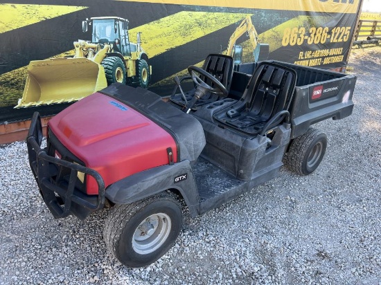 TORO GTX GAS UTILITY CART | Online Auctions | Proxibid