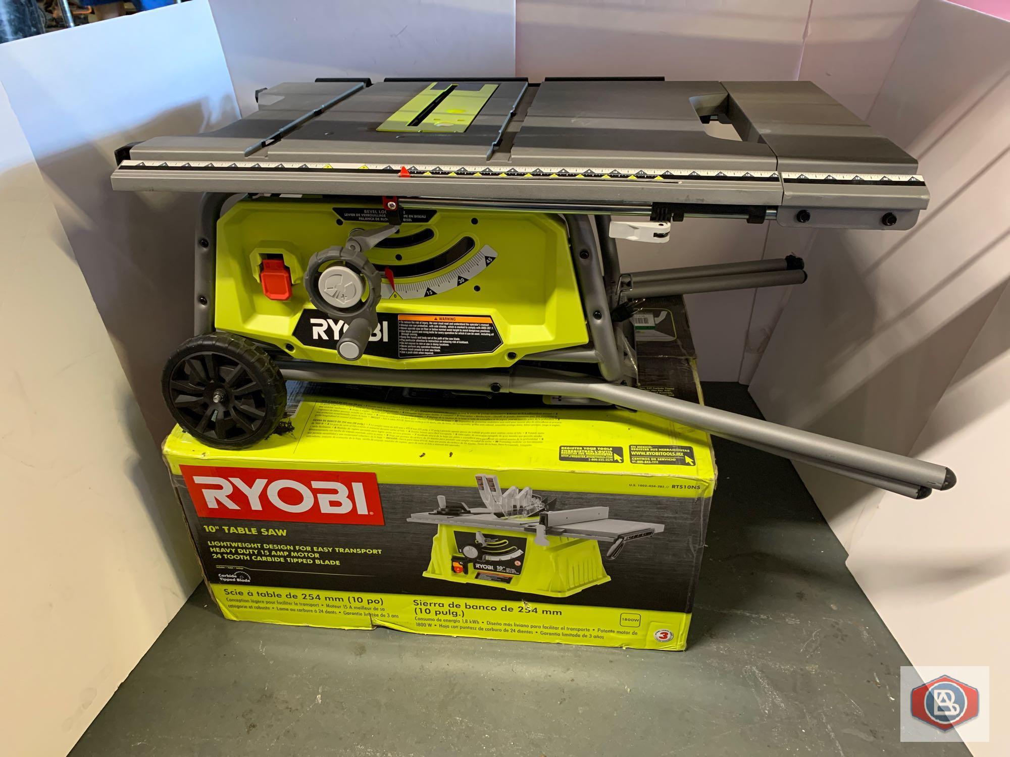 Ryobi 10 Inch Expanded Capacity Table Saw at Abigail Mathy blog