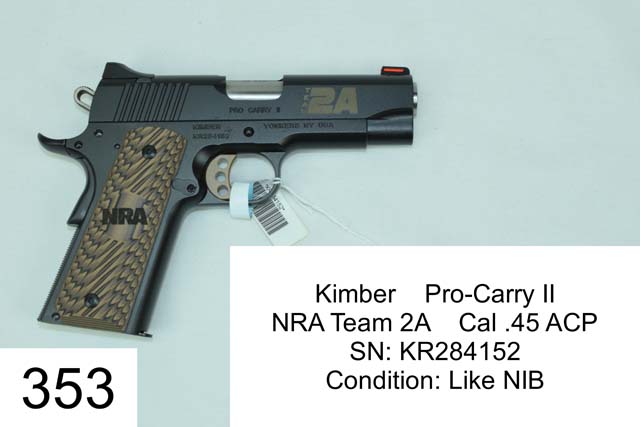 Kimber Pro Carry Ii