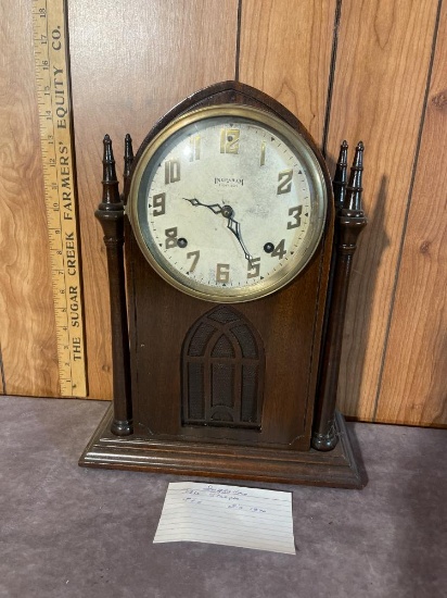Ingraham 8-day mantel clock - Circ 1890 | Art, Antiques & Collectibles ...
