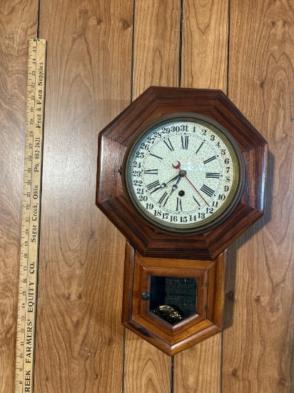 Waterbury clock co. Wall clock | Art, Antiques & Collectibles Antiques ...