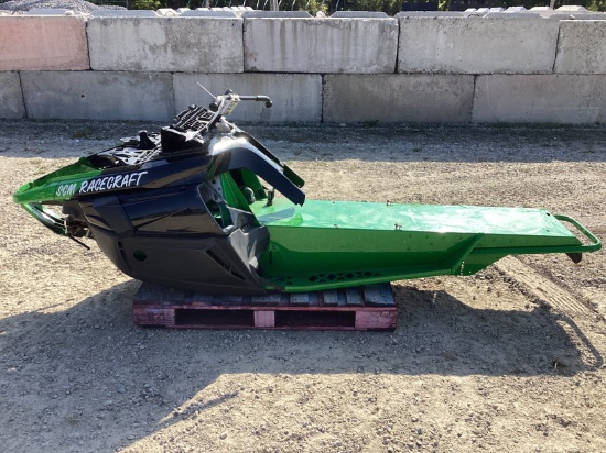 Arctic Cat drag racing snowmobile chassis, bill of sale. | Cars ...