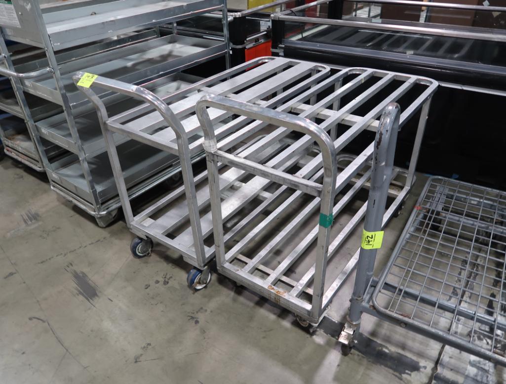 aluminum stocking carts | Proxibid