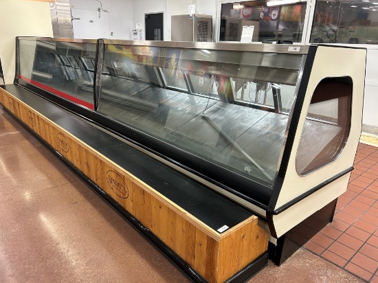 20ft Run Of 2018 Hill Phoenix Straight Glass Meat Cases | Industrial ...