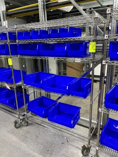 Metro Rack with Containers | Industrial Machinery & Equipment Warehouse ...