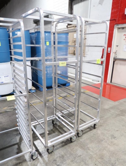 aluminum sheet pan racks, on casters | Industrial Machinery & Equipment ...