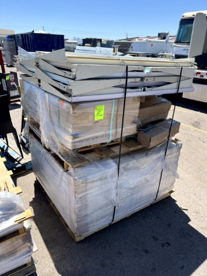 Pallet of Lozier and Madix Shelving | Online Auctions | Proxibid