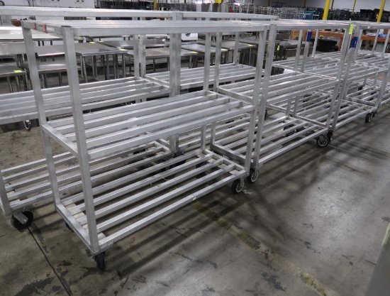 aluminum cooler racks, on casters | Industrial Machinery & Equipment ...