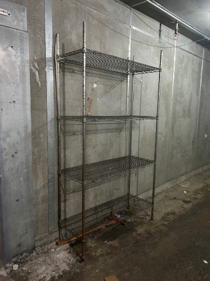 4ft Metro Rack And (2) 4ft Aluminum Cooler Racks | Industrial Machinery ...