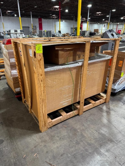 Royston bakery/deli check stand/service counter, steel base w/ laminate ...