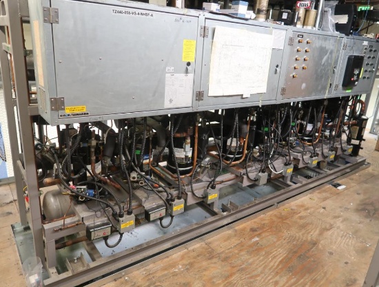 Heatcraft compressor rack w/ 8) Copeland Scroll compressors | Online ...