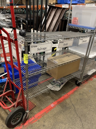 48IN X 18IN X 42IN METRO RACK ON CASTERS | Industrial Machinery ...