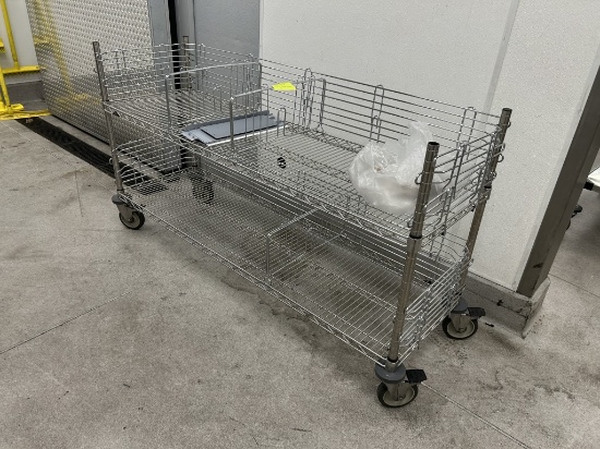 60IN X 18IN X 34IN METRO RACK ON CASTERS | Industrial Machinery ...