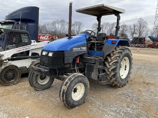 Salvage New Holland TS90 Tractor | Online Auctions | Proxibid
