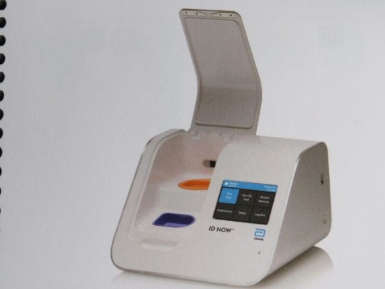 Abbott ID Now Fluorescence Based Isothermal Molecular Rapid Test ...