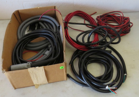 box of mixed heavy duty wire cables | Online Auctions | Proxibid